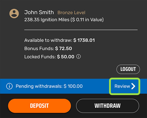Withdrawal Cancellation Policy | Ignition Casino Help Center